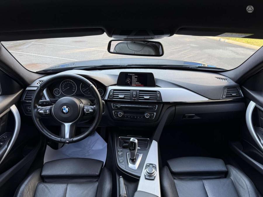 Black BMW 320 2014 in Ukmerge, with an engine capacity of 2.00 L and mileage of 290 thousand km for 7950 €, photo 8 on AUTOMOTO.COM.LV