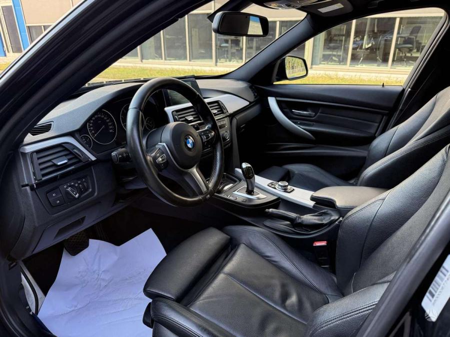 Black BMW 320 2014 in Ukmerge, with an engine capacity of 2.00 L and mileage of 290 thousand km for 7950 €, photo 9 on AUTOMOTO.COM.LV
