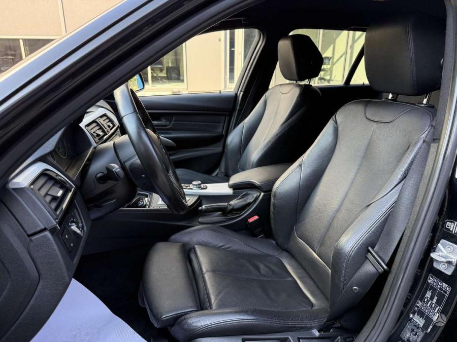 Black BMW 320 2014 in Ukmerge, with an engine capacity of 2.00 L and mileage of 290 thousand km for 7950 €, photo 11 on AUTOMOTO.COM.LV