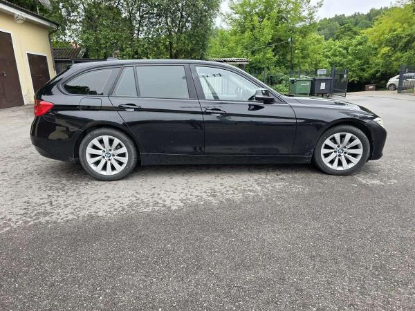 Black BMW 320 2014 in Vilnius, with an engine capacity of 2.00 L and mileage of 237 thousand km for 5800 €, photo 4 on AUTOMOTO.COM.LV