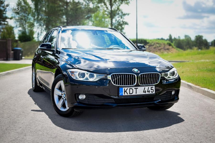 Black BMW 320 2014 in Vilnius, with an engine capacity of 2.00 L and mileage of 351 thousand km for 6950 €, photo 1 on AUTOMOTO.COM.LV