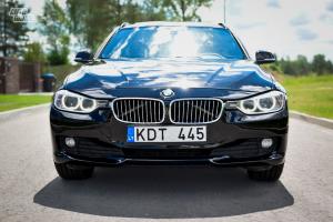 Black BMW 320 2014 in Vilnius, with an engine capacity of 2.00 L and mileage of 351 thousand km for 6950 €, photo 7 on AUTOMOTO.COM.LV