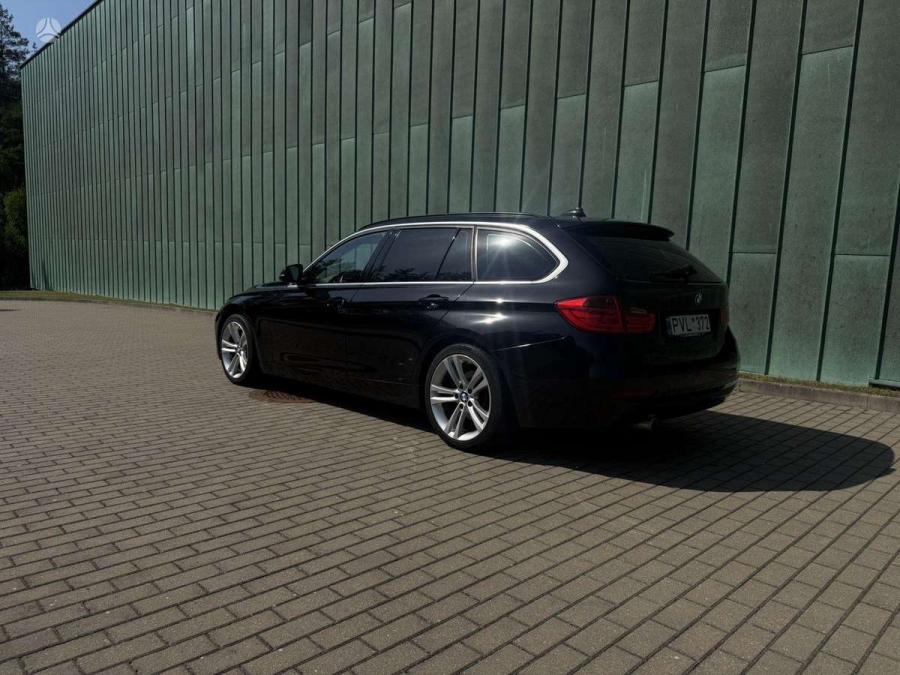 Black BMW 320 2014 in Druskininkai, with an engine capacity of 2.00 L and mileage of 253 thousand km for 8100 €, photo 5 on AUTOMOTO.COM.LV
