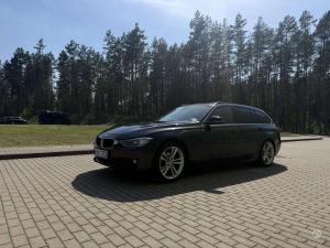 Black BMW 320 2014 in Druskininkai, with an engine capacity of 2.00 L and mileage of 253 thousand km for 8100 €, photo 8 on AUTOMOTO.COM.LV