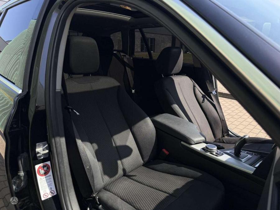 Black BMW 320 2014 in Druskininkai, with an engine capacity of 2.00 L and mileage of 253 thousand km for 8100 €, photo 19 on AUTOMOTO.COM.LV