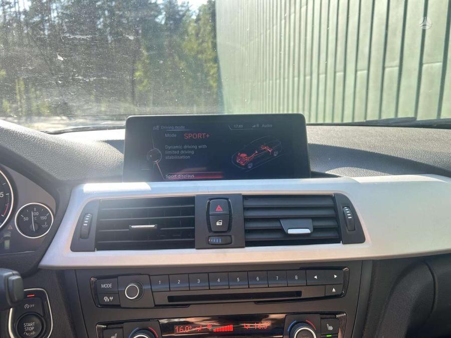 Black BMW 320 2014 in Druskininkai, with an engine capacity of 2.00 L and mileage of 253 thousand km for 8100 €, photo 24 on AUTOMOTO.COM.LV