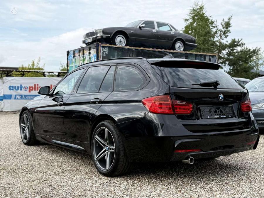 Black BMW 320 2014 in Ukmerge, with an engine capacity of 2.00 L and mileage of 290 thousand km for 7150 €, photo 1 on AUTOMOTO.COM.LV