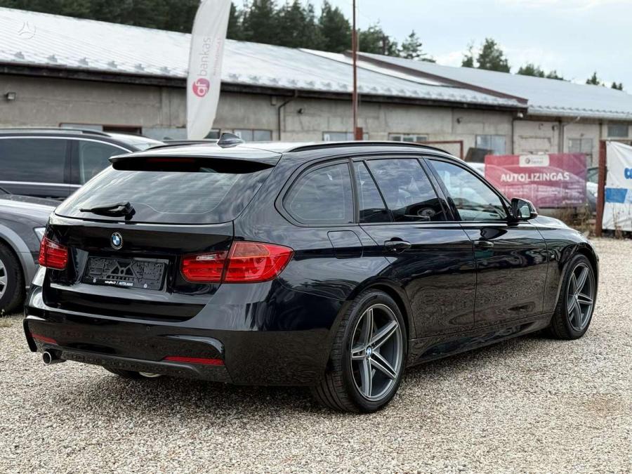 Black BMW 320 2014 in Ukmerge, with an engine capacity of 2.00 L and mileage of 290 thousand km for 7150 €, photo 3 on AUTOMOTO.COM.LV