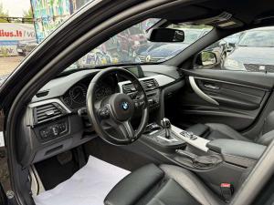 Black BMW 320 2014 in Ukmerge, with an engine capacity of 2.00 L and mileage of 290 thousand km for 7150 €, photo 7 on AUTOMOTO.COM.LV