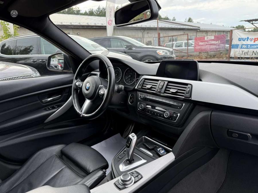 Black BMW 320 2014 in Ukmerge, with an engine capacity of 2.00 L and mileage of 290 thousand km for 7150 €, photo 12 on AUTOMOTO.COM.LV
