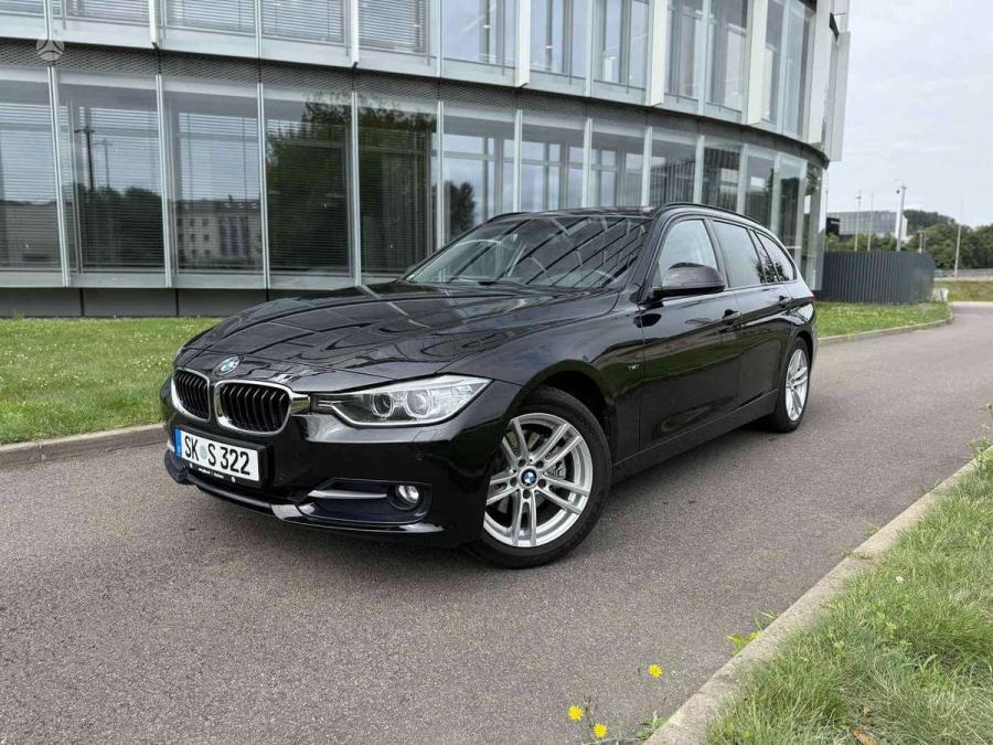 Black BMW 320 2014 in Vilnius, with an engine capacity of 2.00 L and mileage of 275 thousand km for 7250 €, photo 1 on AUTOMOTO.COM.LV