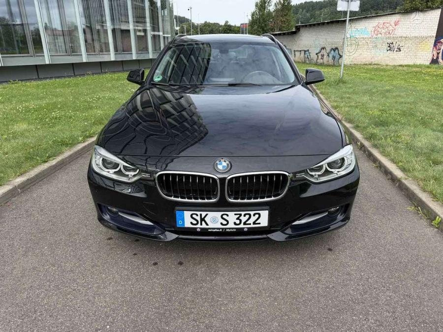 Black BMW 320 2014 in Vilnius, with an engine capacity of 2.00 L and mileage of 275 thousand km for 7250 €, photo 9 on AUTOMOTO.COM.LV