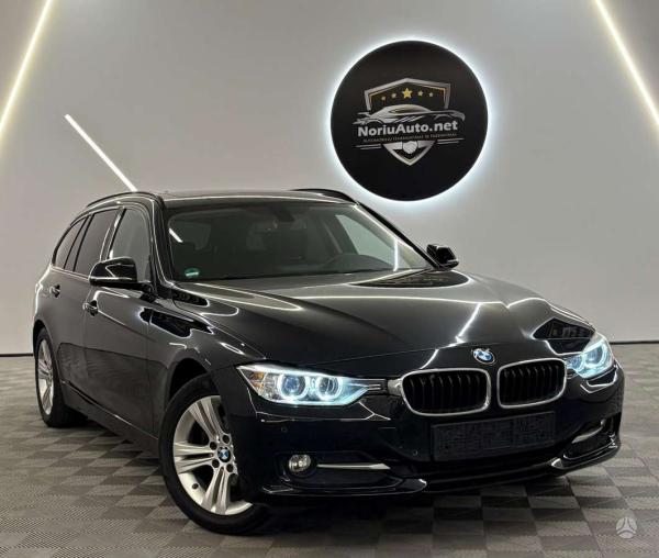 Black BMW 320 2014 in Marijampole, with an engine capacity of 2.00 L and mileage of 302 thousand km for 6450 €, photo 1 on AUTOMOTO.COM.LV