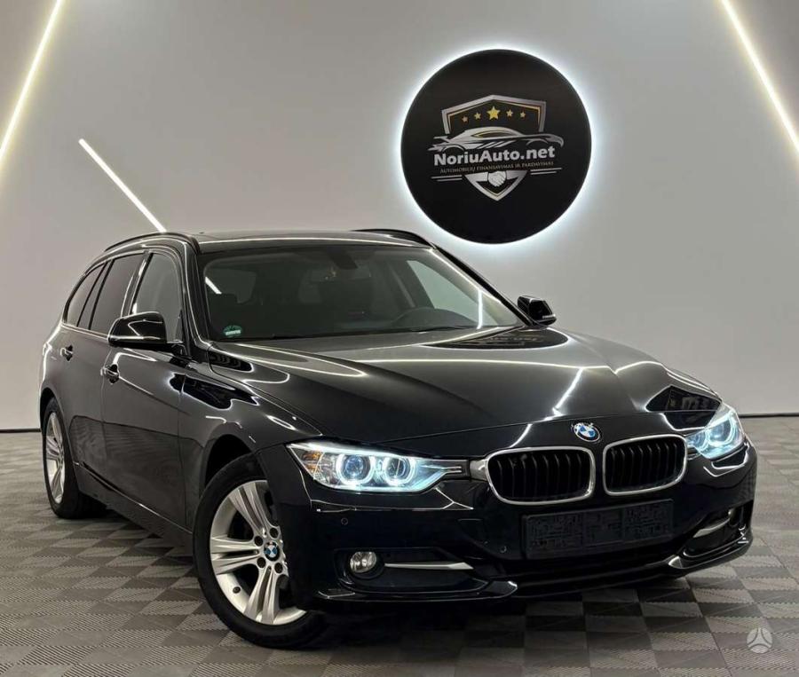 Black BMW 320 2014 in Marijampole, with an engine capacity of 2.00 L and mileage of 302 thousand km for 6450 €, photo 1 on AUTOMOTO.COM.LV