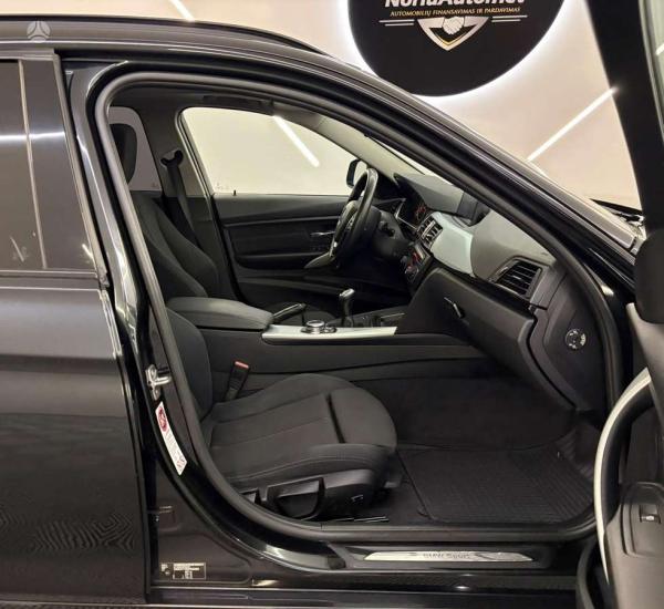 Black BMW 320 2014 in Marijampole, with an engine capacity of 2.00 L and mileage of 302 thousand km for 6450 €, photo 10 on AUTOMOTO.COM.LV