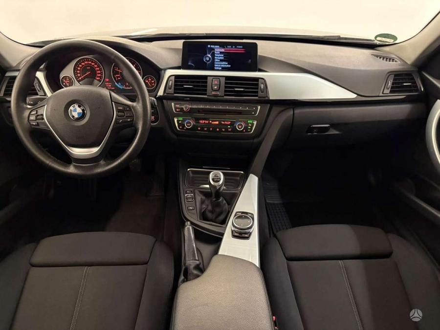 Black BMW 320 2014 in Marijampole, with an engine capacity of 2.00 L and mileage of 302 thousand km for 6450 €, photo 13 on AUTOMOTO.COM.LV