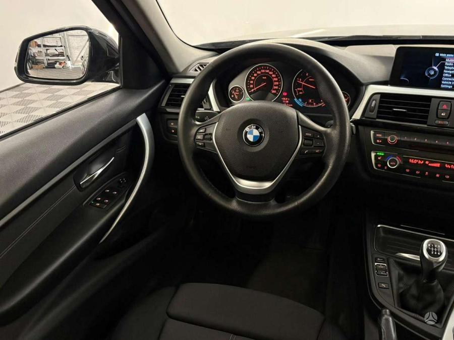 Black BMW 320 2014 in Marijampole, with an engine capacity of 2.00 L and mileage of 302 thousand km for 6450 €, photo 14 on AUTOMOTO.COM.LV