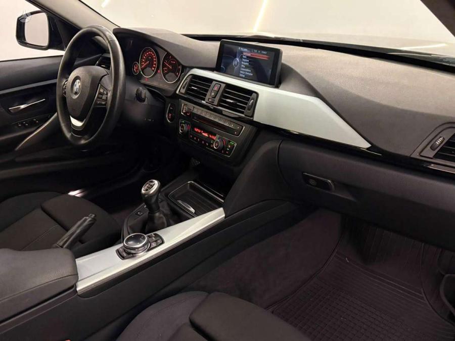 Black BMW 320 2014 in Marijampole, with an engine capacity of 2.00 L and mileage of 302 thousand km for 6450 €, photo 17 on AUTOMOTO.COM.LV