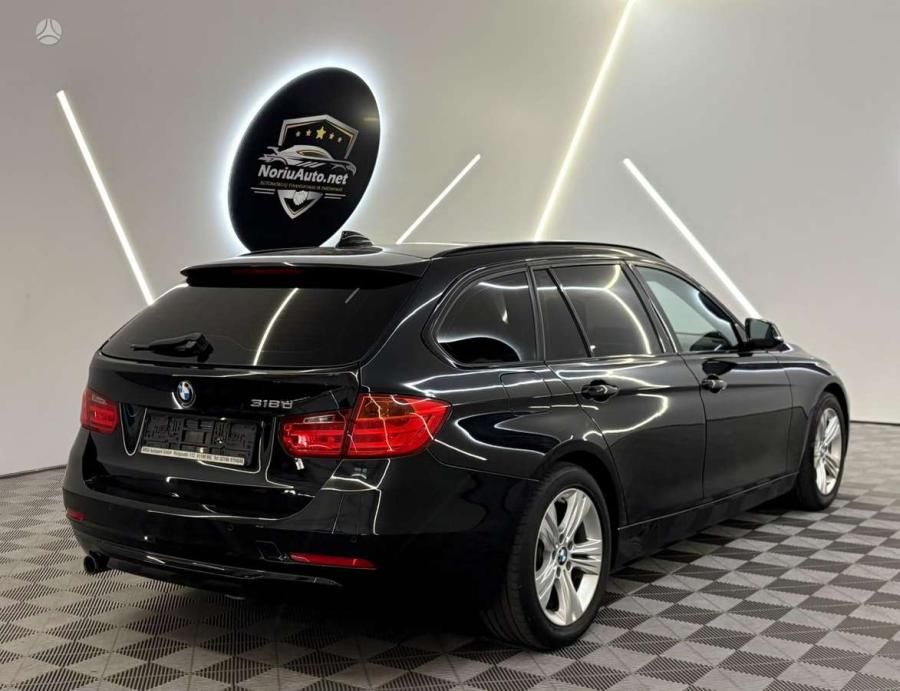 Black BMW 320 2014 in Marijampole, with an engine capacity of 2.00 L and mileage of 302 thousand km for 6450 €, photo 27 on AUTOMOTO.COM.LV