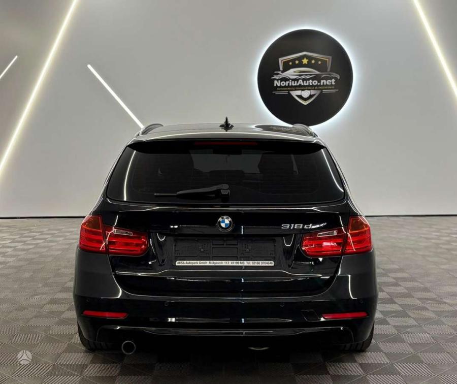 Black BMW 320 2014 in Marijampole, with an engine capacity of 2.00 L and mileage of 302 thousand km for 6450 €, photo 28 on AUTOMOTO.COM.LV
