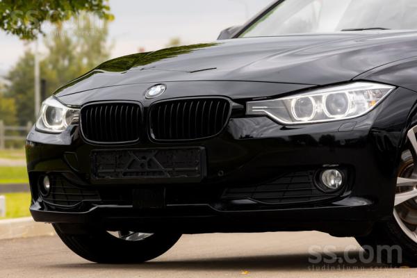 Black BMW 320 2014 in Jelgava, with an engine capacity of 2.00 L and mileage of 0 thousand km for 8200 €, photo 2 on AUTOMOTO.COM.LV