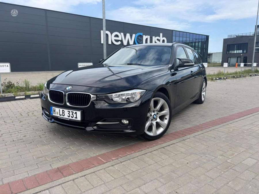 Black BMW 320 2014 in Kaunas, with an engine capacity of 2.00 L and mileage of 319 thousand km for 7350 €, photo 1 on AUTOMOTO.COM.LV