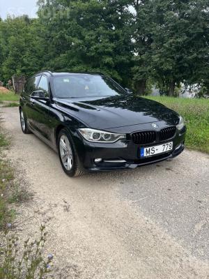 Black BMW 320 2014 in Bauska, with an engine capacity of 2.00 L and mileage of 365 thousand km for 10599 €, photo 3 on AUTOMOTO.COM.LV