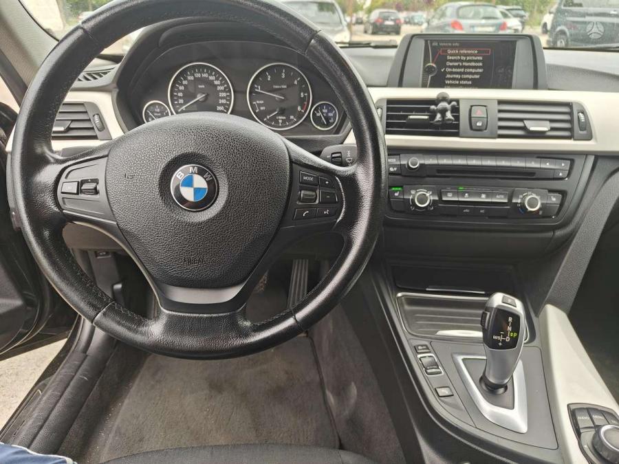 Melns BMW 320 2014 Klaipėda, ar dzinēja tilpumu 2.00 L un nobraukumu 265 tūkst. km par 5999 €, foto 15 vietnē AUTOMOTO.COM.LV