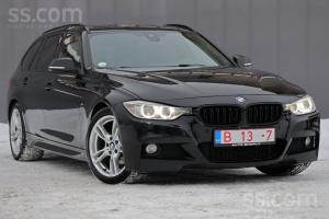 Black BMW 320 2014 in Tukums, with an engine capacity of 2.00 L and mileage of 253 thousand km for 10900 €, photo  on AUTOMOTO.COM.LV