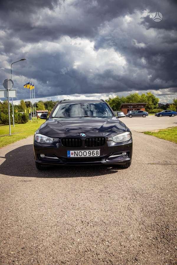 Black BMW 320 2014 in Panevezys, with an engine capacity of 2.00 L and mileage of 313 thousand km for 7750 €, photo 1 on AUTOMOTO.COM.LV