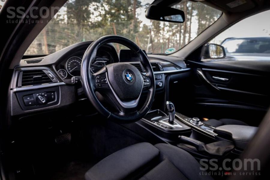 Melns BMW 320 2014 Rīga, ar dzinēja tilpumu 2.00 L un nobraukumu 318 tūkst. km par 10990 €, foto 10 vietnē AUTOMOTO.COM.LV