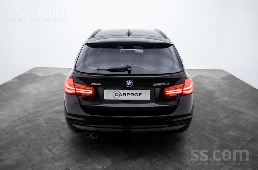 Black BMW 320 2015 in Tallinn, with an engine capacity of 2.00 L and mileage of 234 thousand km for 1700 €, photo 5 on AUTOMOTO.COM.LV