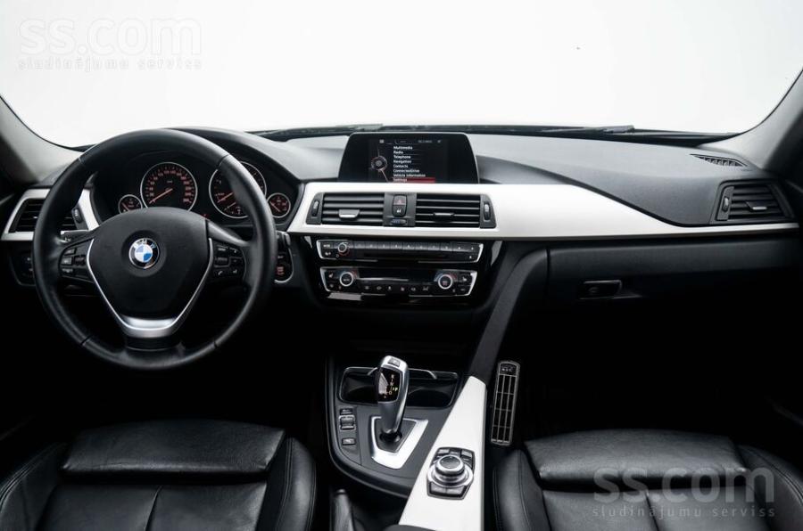 Black BMW 320 2015 in Tallinn, with an engine capacity of 2.00 L and mileage of 234 thousand km for 1700 €, photo 12 on AUTOMOTO.COM.LV