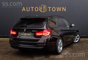 Black BMW 320 2015 in Riga, with an engine capacity of 2.00 L and mileage of 257 thousand km for 11550 €, photo 5 on AUTOMOTO.COM.LV