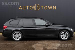 Black BMW 320 2015 in Riga, with an engine capacity of 2.00 L and mileage of 257 thousand km for 11550 €, photo 7 on AUTOMOTO.COM.LV