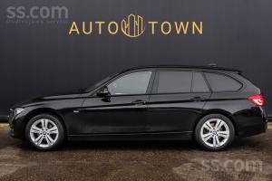 Black BMW 320 2015 in Riga, with an engine capacity of 2.00 L and mileage of 257 thousand km for 11550 €, photo 12 on AUTOMOTO.COM.LV