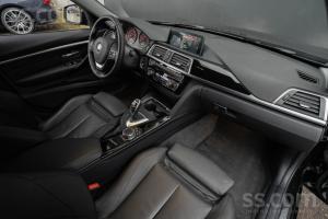 Black BMW 320 2015 in Riga, with an engine capacity of 2.00 L and mileage of 257 thousand km for 11550 €, photo 32 on AUTOMOTO.COM.LV