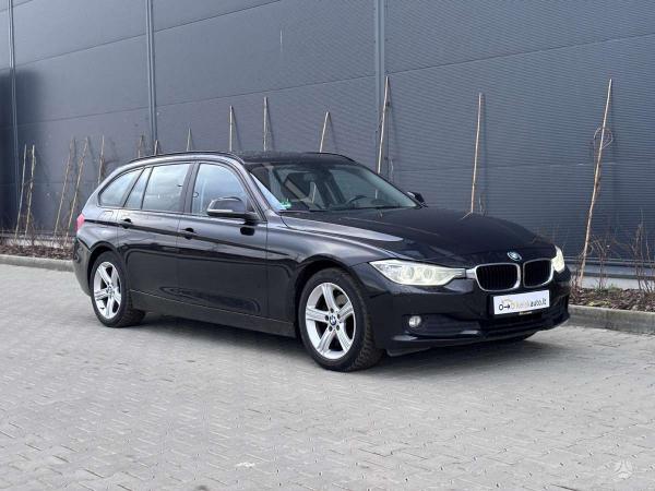 Black BMW 320 2015 in Vilnius, with an engine capacity of 2.00 L and mileage of 335 thousand km for 8500 €, photo 3 on AUTOMOTO.COM.LV