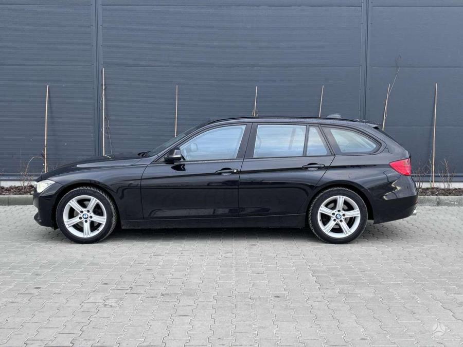 Black BMW 320 2015 in Vilnius, with an engine capacity of 2.00 L and mileage of 335 thousand km for 8500 €, photo 8 on AUTOMOTO.COM.LV
