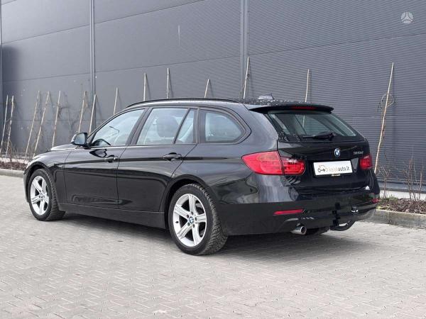 Black BMW 320 2015 in Vilnius, with an engine capacity of 2.00 L and mileage of 335 thousand km for 8500 €, photo 9 on AUTOMOTO.COM.LV