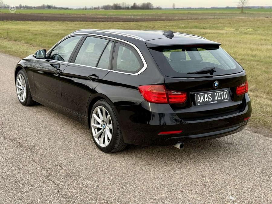 Black BMW 320 2015 in Siauliai, with an engine capacity of 2.00 L and mileage of 269 thousand km for 8900 €, photo 3 on AUTOMOTO.COM.LV