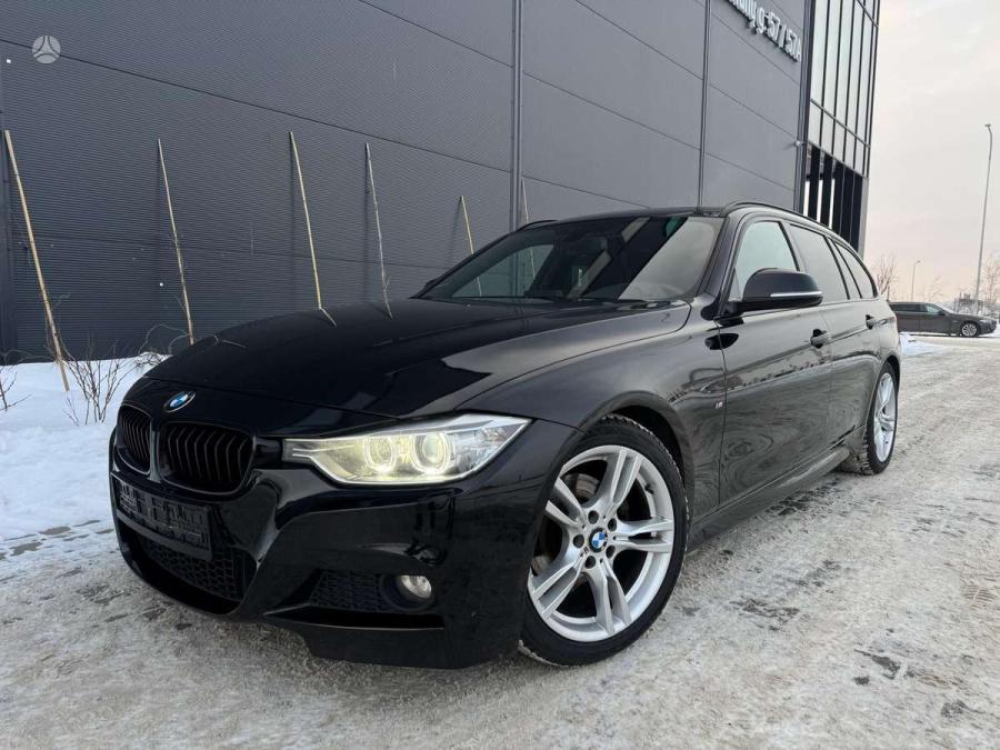 Black BMW 320 2015 in Vilnius, with an engine capacity of 2.00 L and mileage of 245 thousand km for 9700 €, photo 1 on AUTOMOTO.COM.LV
