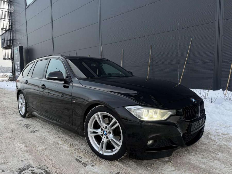 Black BMW 320 2015 in Vilnius, with an engine capacity of 2.00 L and mileage of 245 thousand km for 9700 €, photo 2 on AUTOMOTO.COM.LV