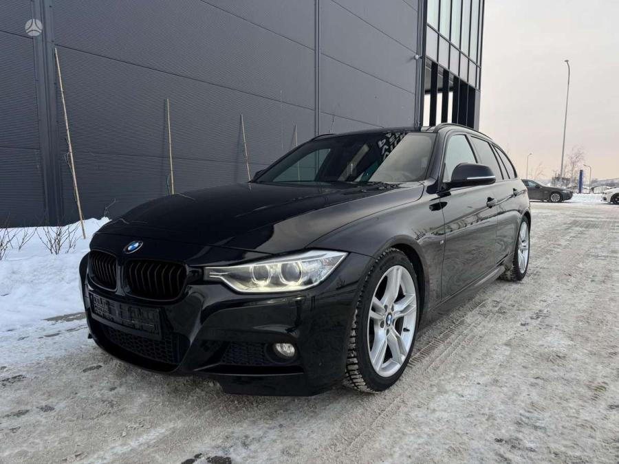 Black BMW 320 2015 in Vilnius, with an engine capacity of 2.00 L and mileage of 245 thousand km for 9700 €, photo 3 on AUTOMOTO.COM.LV