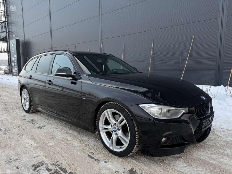 Black BMW 320 2015 in Vilnius, with an engine capacity of 2.00 L and mileage of 245 thousand km for 9700 €, photo 4 on AUTOMOTO.COM.LV
