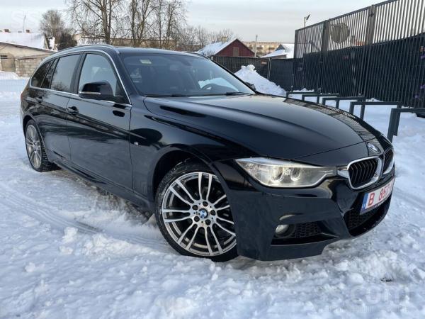 Black BMW 320 2015 in Tukums, with an engine capacity of 2.00 L and mileage of 260 thousand km for 10990 €, photo 1 on AUTOMOTO.COM.LV