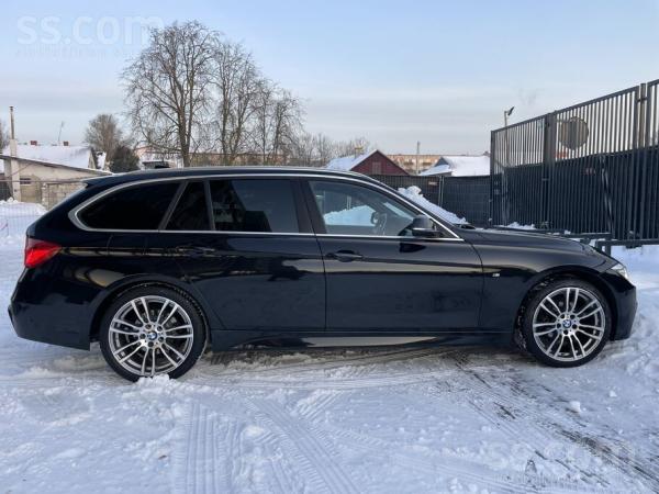 Black BMW 320 2015 in Tukums, with an engine capacity of 2.00 L and mileage of 260 thousand km for 10990 €, photo 7 on AUTOMOTO.COM.LV
