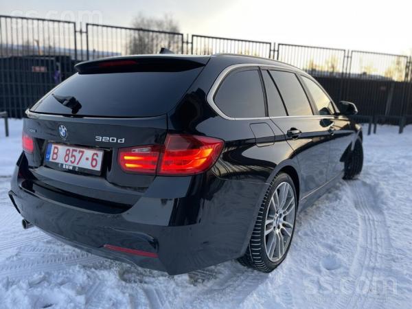 Black BMW 320 2015 in Tukums, with an engine capacity of 2.00 L and mileage of 260 thousand km for 10990 €, photo 8 on AUTOMOTO.COM.LV
