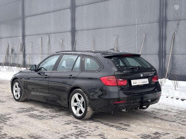 Black BMW 320 2015 in Vilnius, with an engine capacity of 2.00 L and mileage of 335 thousand km for 8400 €, photo 5 on AUTOMOTO.COM.LV
