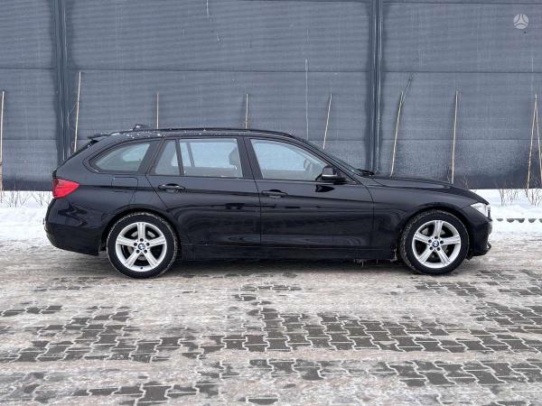 Black BMW 320 2015 in Vilnius, with an engine capacity of 2.00 L and mileage of 335 thousand km for 8400 €, photo 8 on AUTOMOTO.COM.LV